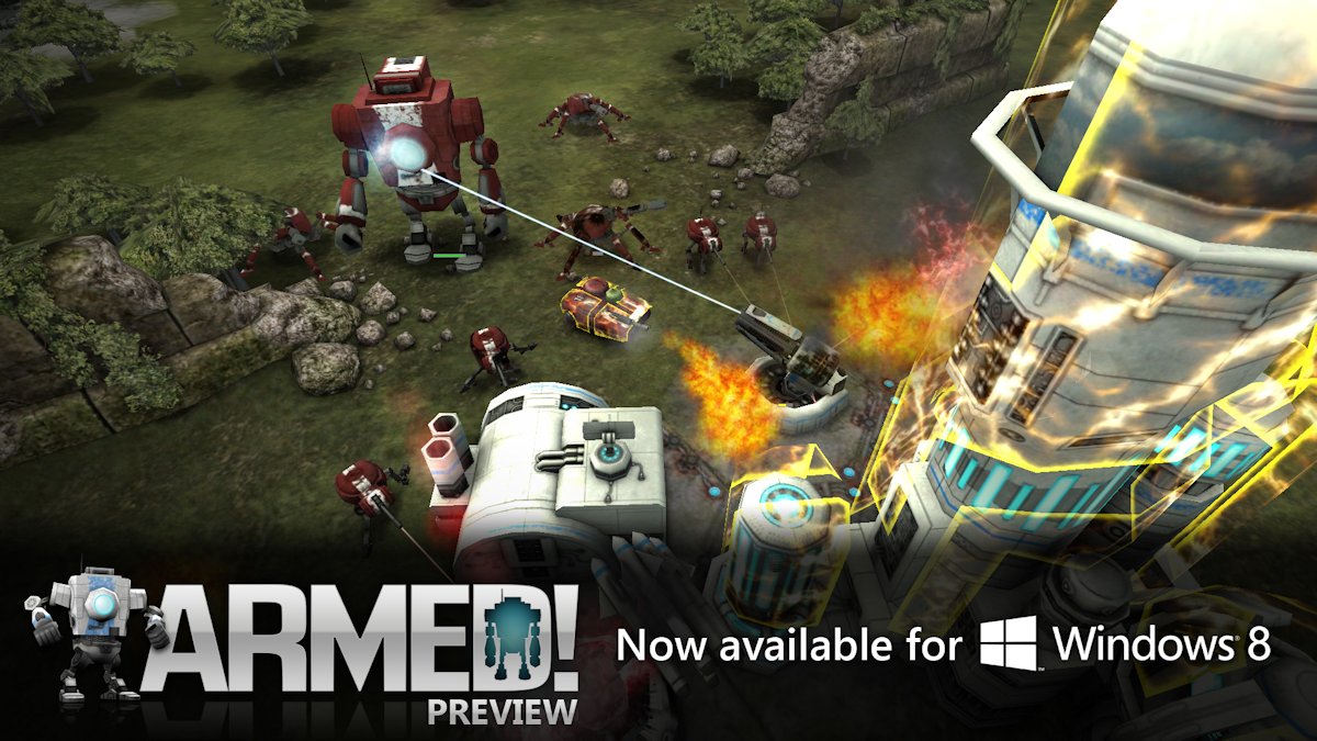 ARMED! gratuitamente para Windows 8 e Windows Phone