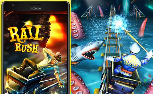 Rail Rush ganha dois novos mundos em nova atualização