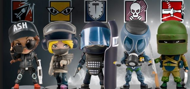 Ubisoft lança mini bonecos dos Operadores de Rainbow Six Siege ...